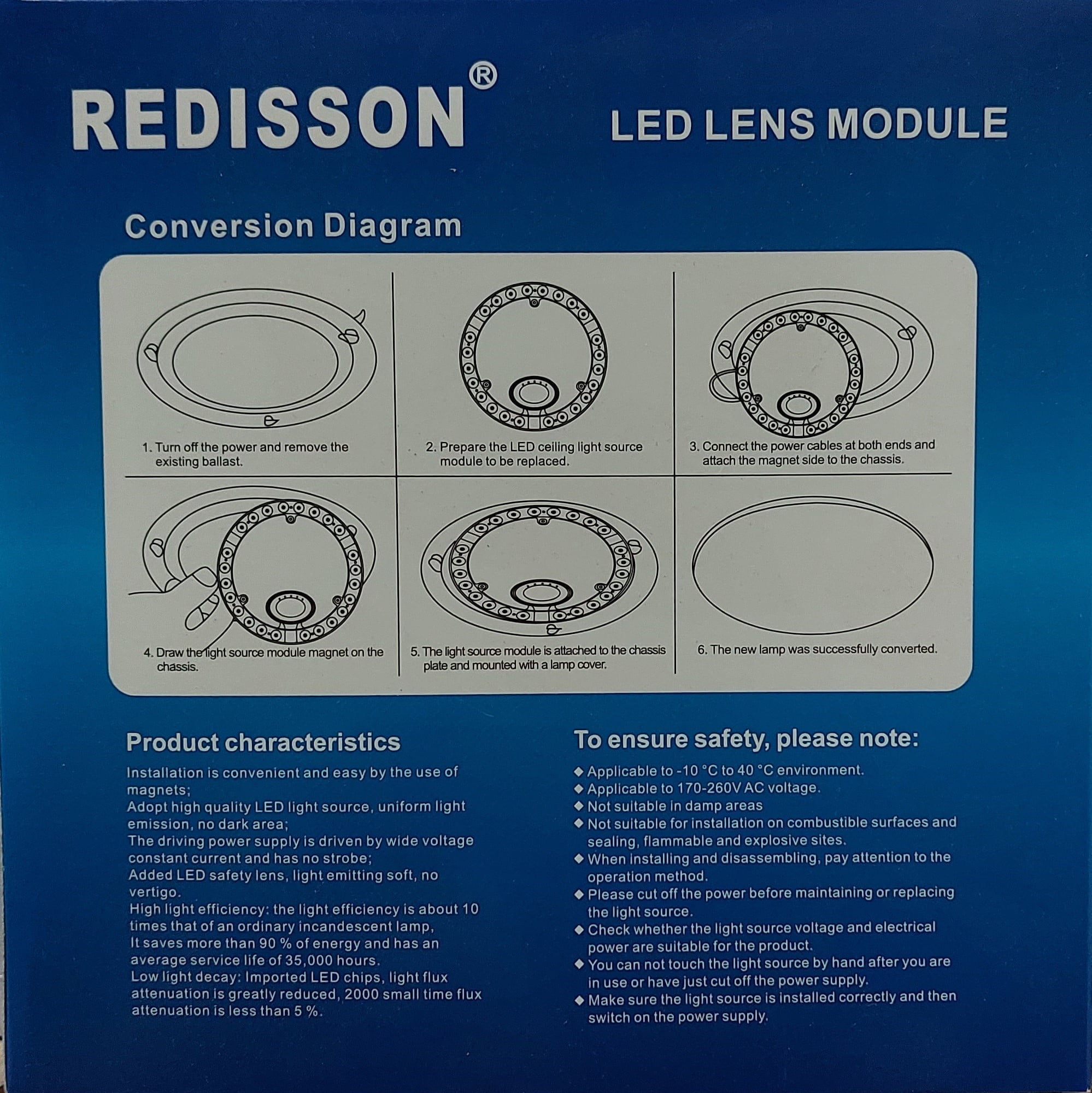 18W LED Lens Module (Redisson) - D Market Place